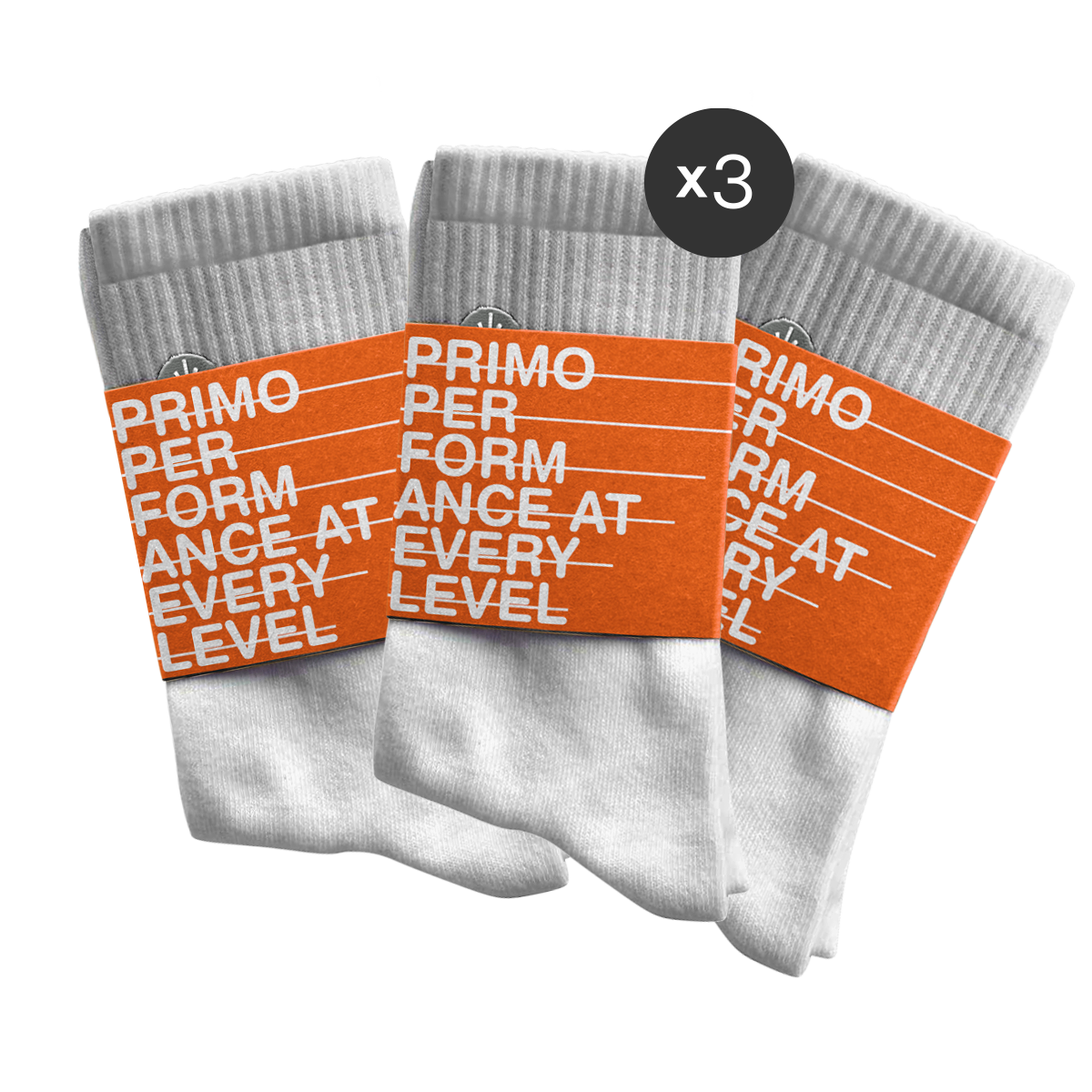Primo Performance Socks x3 Pack | Hoop Culture